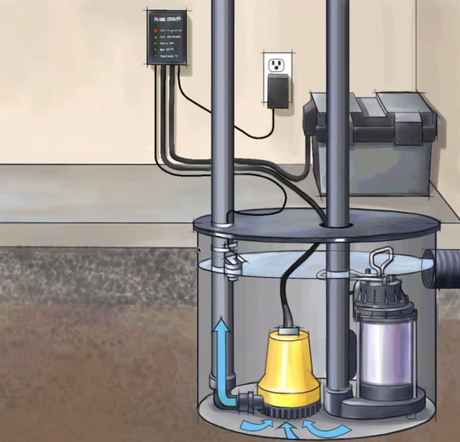 Indoor Sump Pumps – The Stormwater Authority